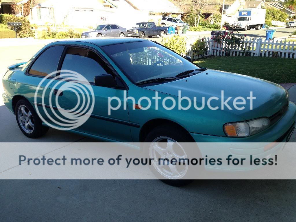 MewL95's Caribbean Green L | Subaru Impreza GC8 & RS Forum & Community