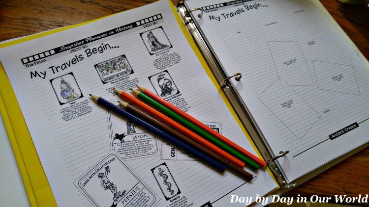 Home School in the Woods Ancient Greece Study - Day By Day in Our World