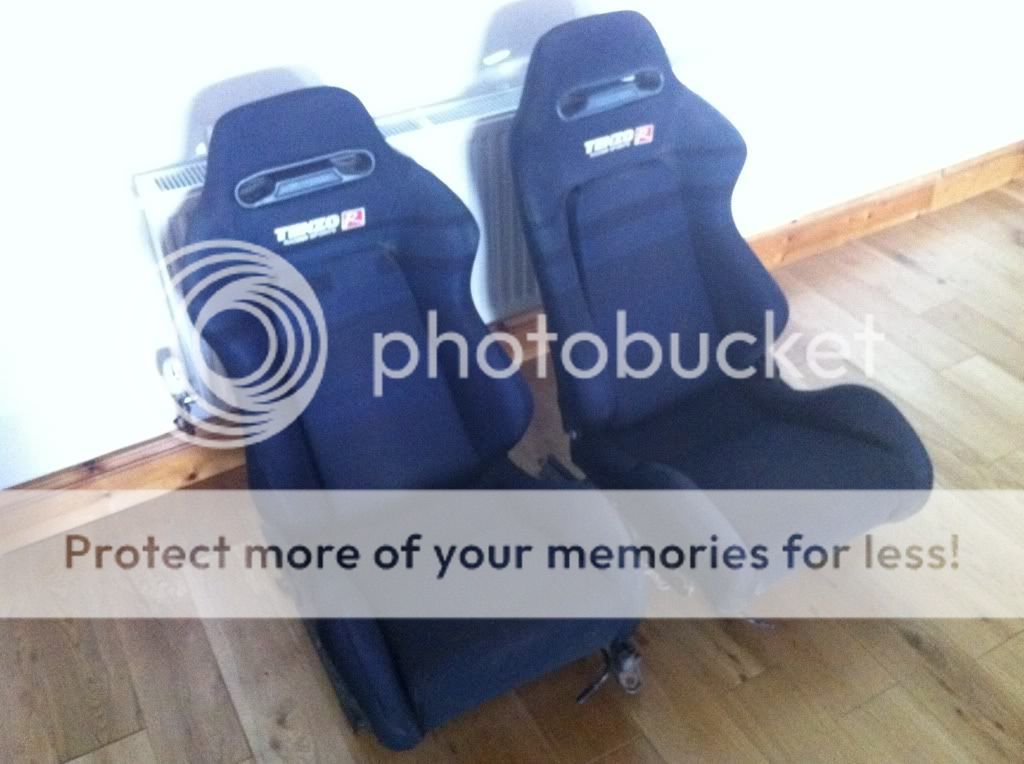 tenzo r bucket seat on ep91 rails | Toyota GT Turbo