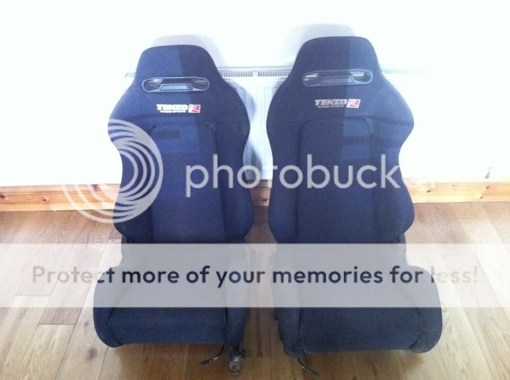 tenzo r bucket seat on ep91 rails | Toyota GT Turbo