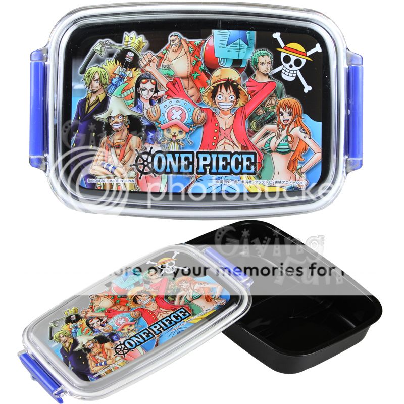 NEW GENUINE One Piece Skill Chopper Kids Child School Bento Lunch Box ...